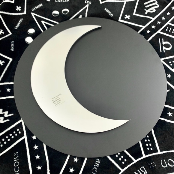 Wall Decor | Crescent Moon Hanging Mirror | Poshmark